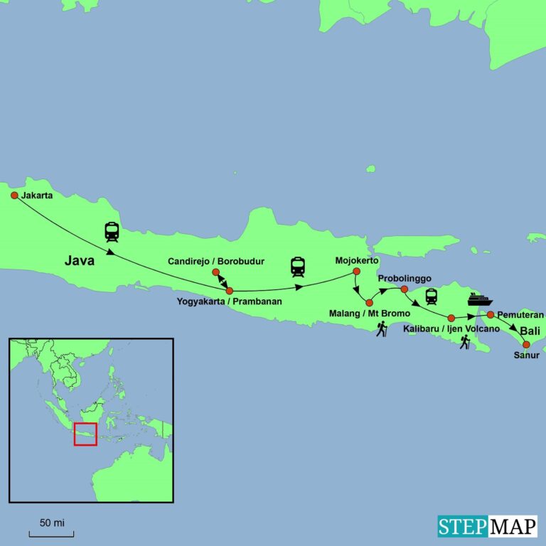 Jakarta to Bali by Train | Our Famous 16-Day Indonesian Adventure